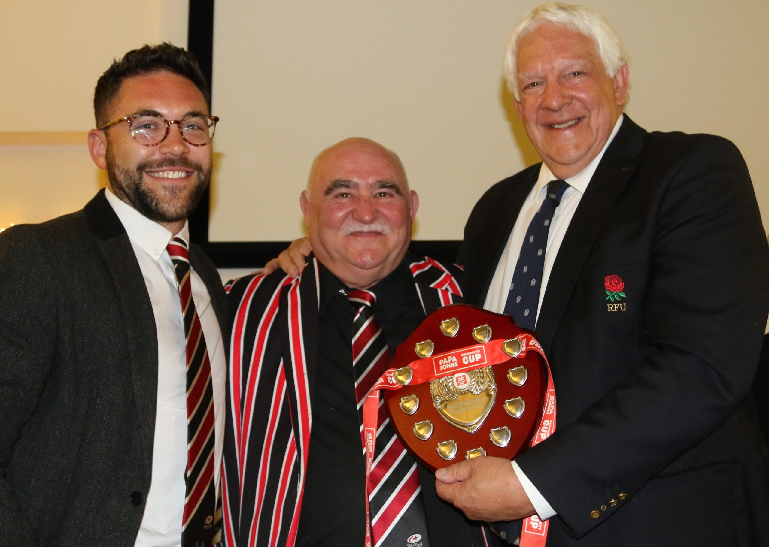 Middlesex Rugby : Saracens Amateurs receive their Papa John's Shield ...